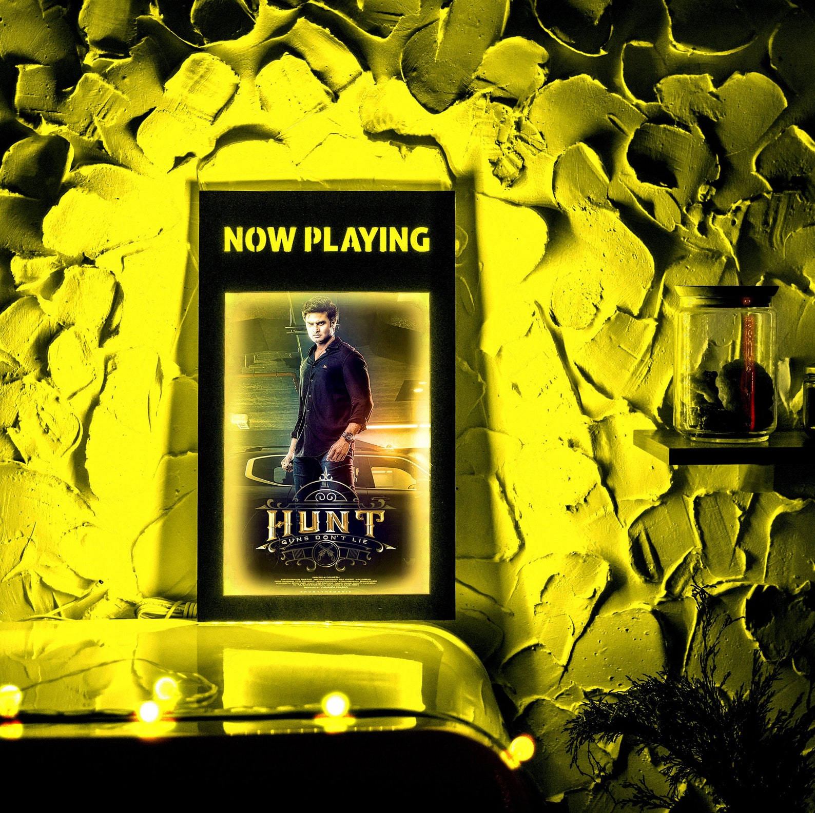 Movie Poster Neon Box, Home Theater Poster Lightbox, Movie Poster Frame ...