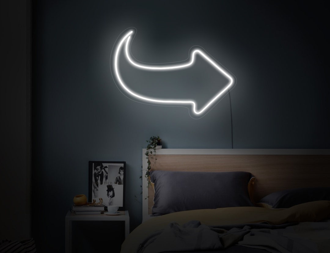 Arrow Neon Light, Light Arrow Sign, Arrow Sign, Arrow Light Sign ...