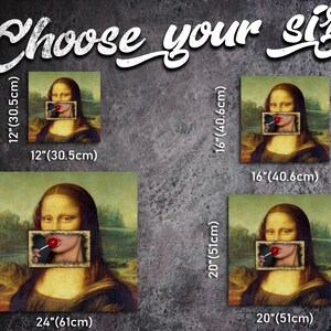 Mona Lisa Neon Sign, Mona Lisa Led Sign, Mona Lisa Neon Poster, Neon ...