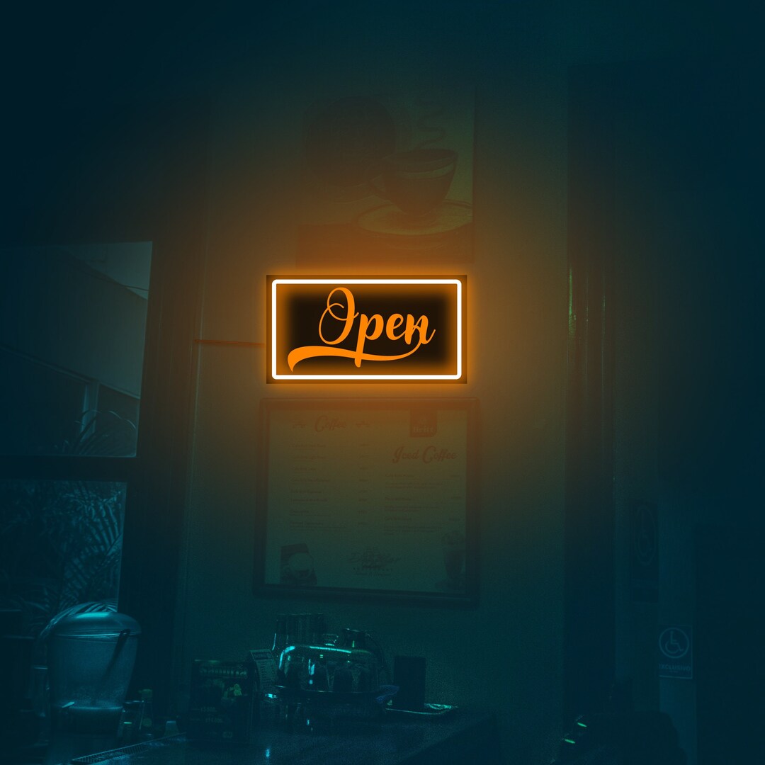 Open Neon Sign Open Sign Open Led Sign Shop Open Sign Open - Etsy
