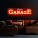 Garage Neon Sign, Custom Garage Sign, Personalized Garage Sign, Garage ...