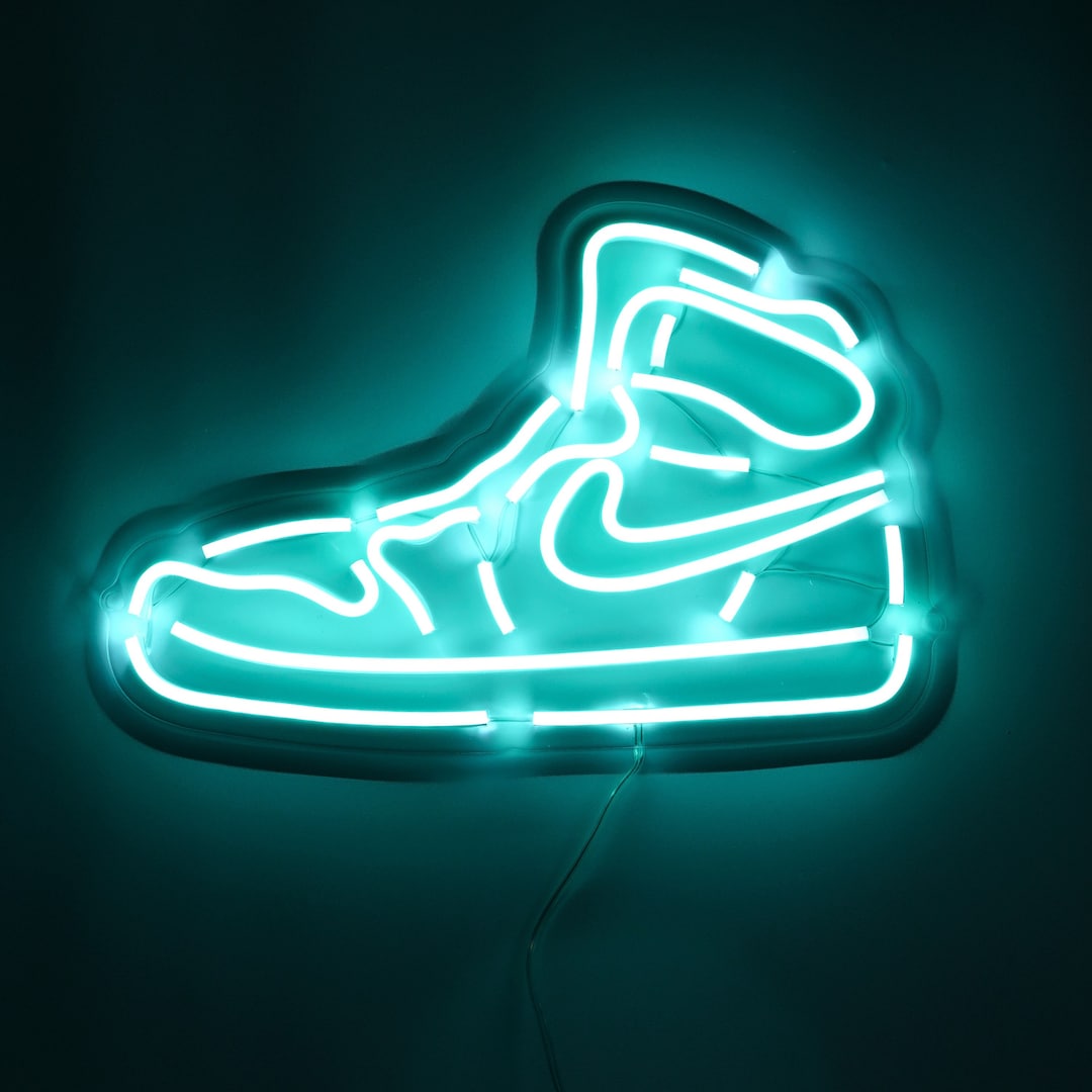 Sneaker Neon Sign, Sneaker Led Sign, Shoe Neon Sign, Sneaker Light Sign ...