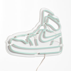 Sneaker Neon Sign Sneaker Led Sign Shoe Neon Sign Sneaker - Etsy