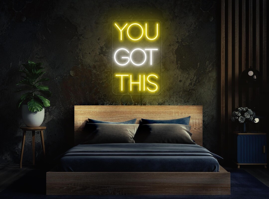 You Got This Led Sign, You Got This Sign, Inspirational Neon Sign ...