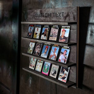Sports Card Display Shelf Led, Sports Card Wall Display, Sports Card ...