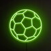 Soccer Neon Sign, Ball Neon Sign, Football Neon Sign, Soccer Led Sign ...