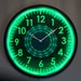 Led Wall Clock, Wall Clock Light Up, Wall Clock Unique With Numbers ...