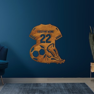 Personalized Soccer Sign, Custom Soccer Sign, Custom Soccer Ball ...