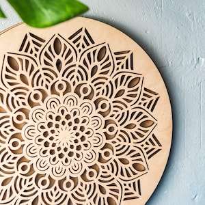 Mandala Led Wall Art, Mandala Led Sign, Geometric Light Art, Flower Led ...