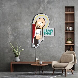 I Saw That Neon Sign, Jesus Neon Sign, I Saw That Sign, Funny Neon Sign ...