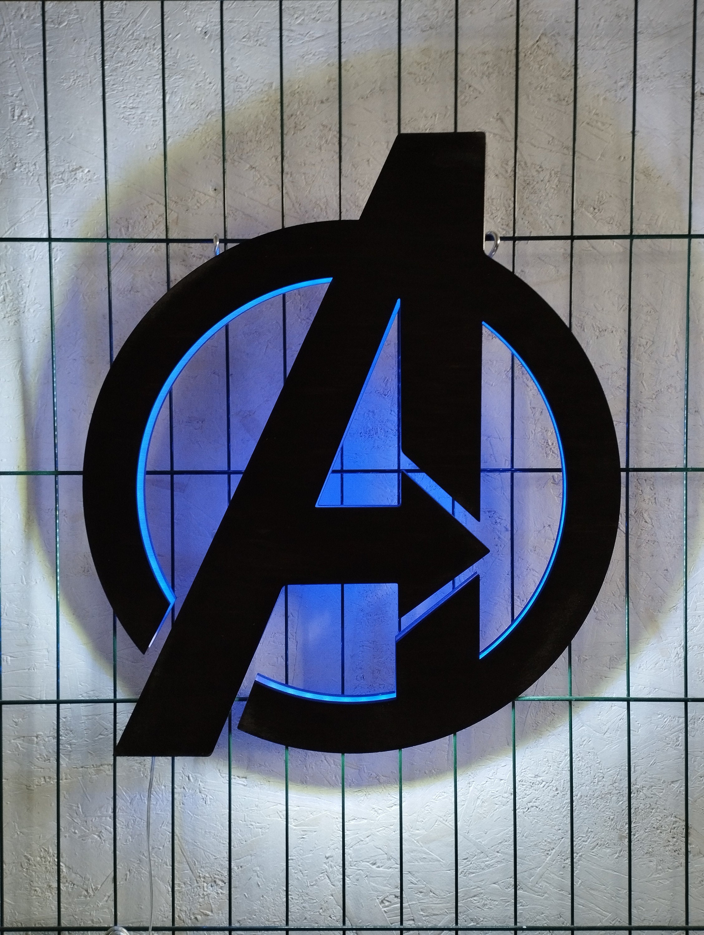 Avengers Neon Sign, Avengers Led Sign, Superhero Led Sign, Superhero ...