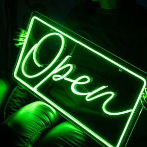 Open Neon Sign, Open Led, Open Sign for Business, Open Light Sign, Open ...