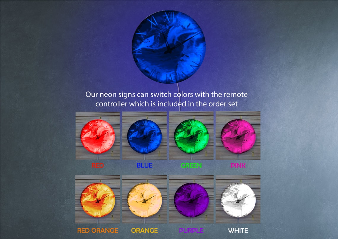 Space Neon Wall Art Space Neon Sign Space Led Sign Space - Etsy