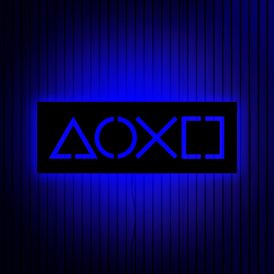 Game Room Neon Sign, Gamer Tag Led Neon Sign, Play Station Neon Sign ...
