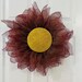 Florida State FSU Colors Flower Wreath - Etsy