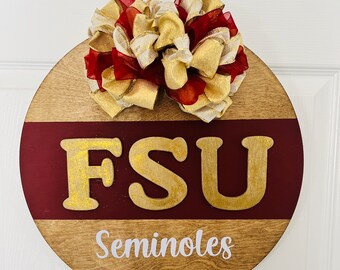Florida State Door Wreath - Etsy
