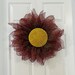 Florida State FSU Colors Flower Wreath - Etsy