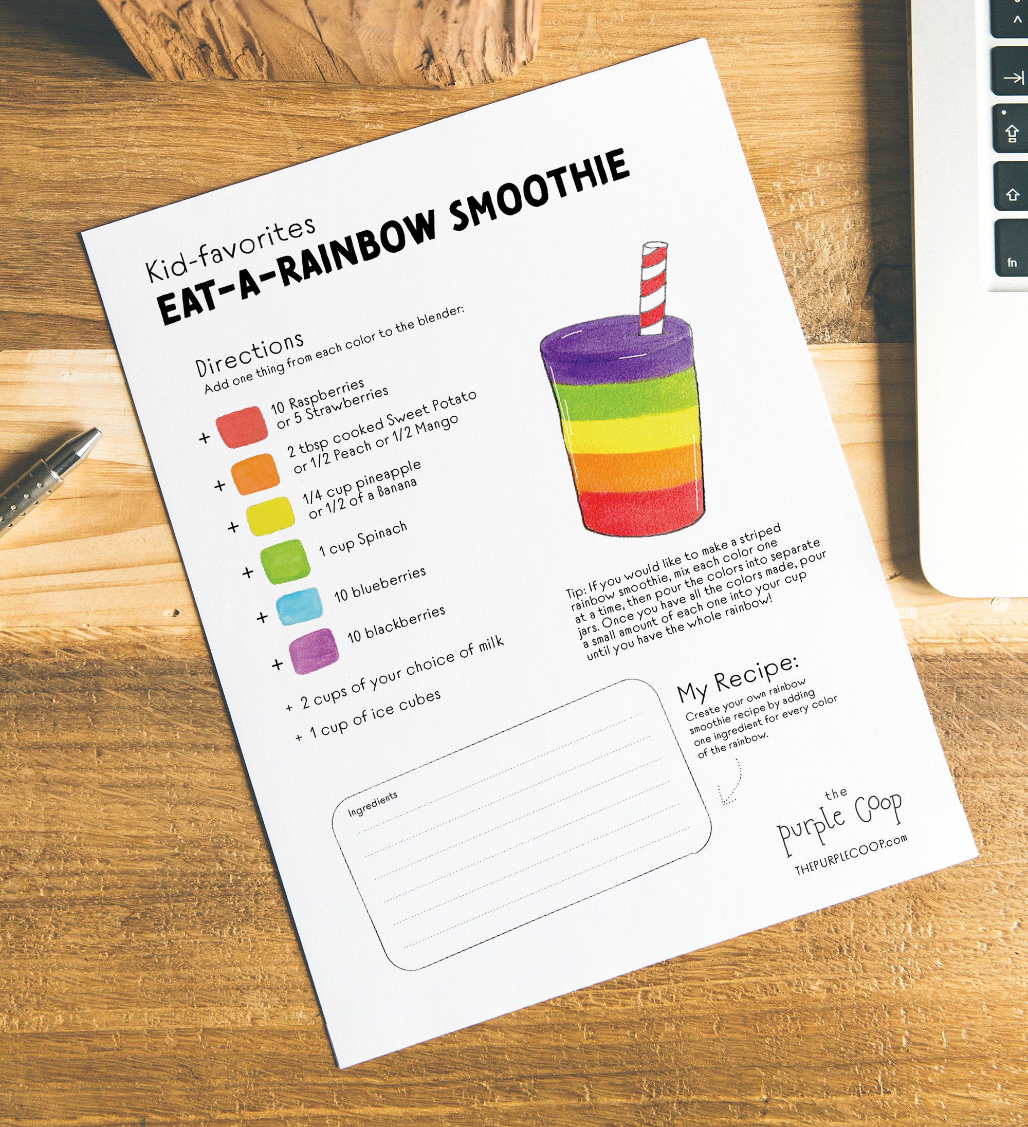 Eat the Rainbow! Activity Sheet | Nutrition Worksheet | Myplate ...