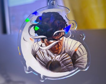 Moon Knight Keychain - Etsy