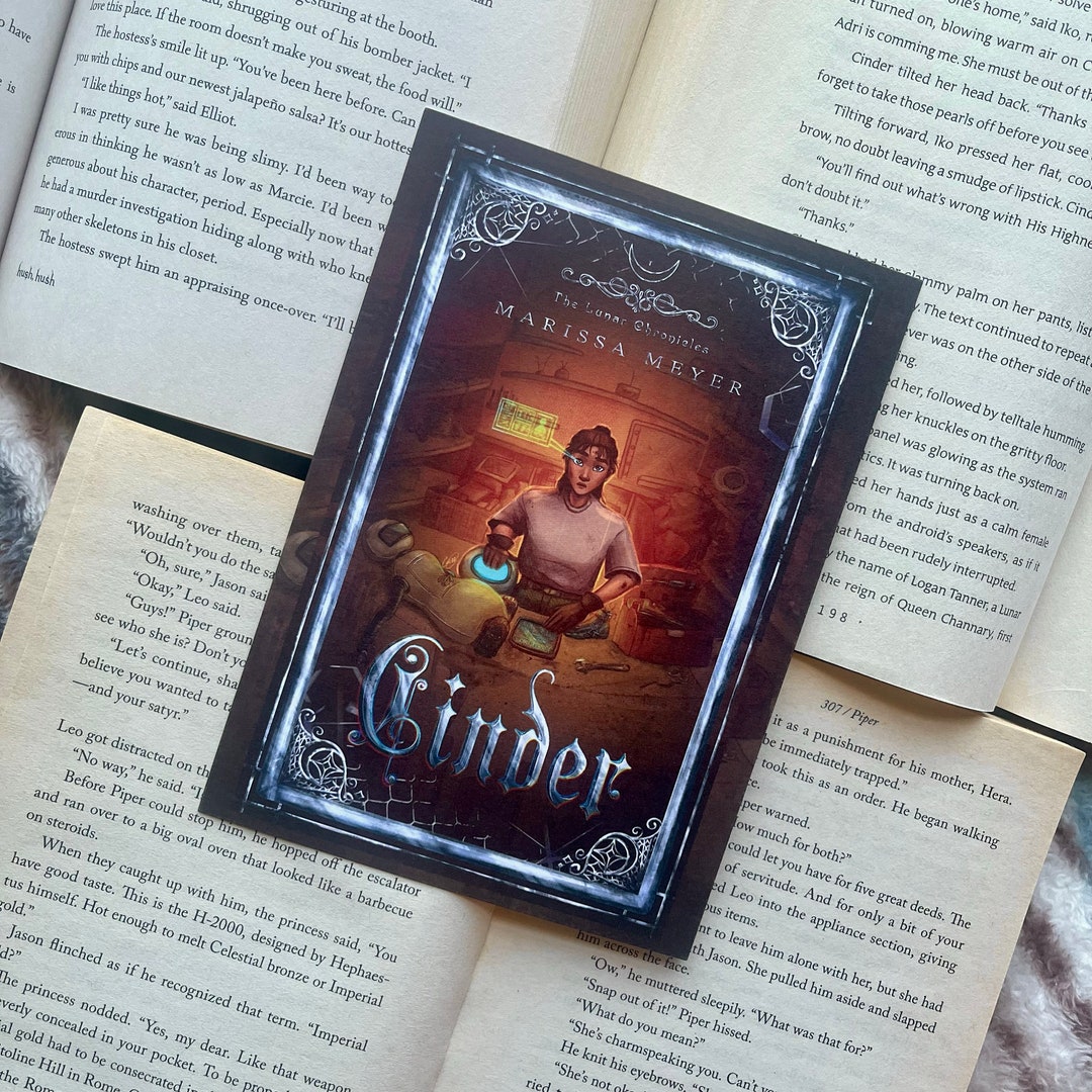 The Lunar Chronicles - Cinder Cover Art Print - Etsy