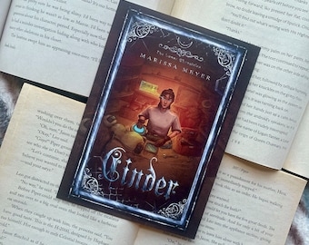 The Lunar Chronicles - Cinder Cover Art Print - Etsy