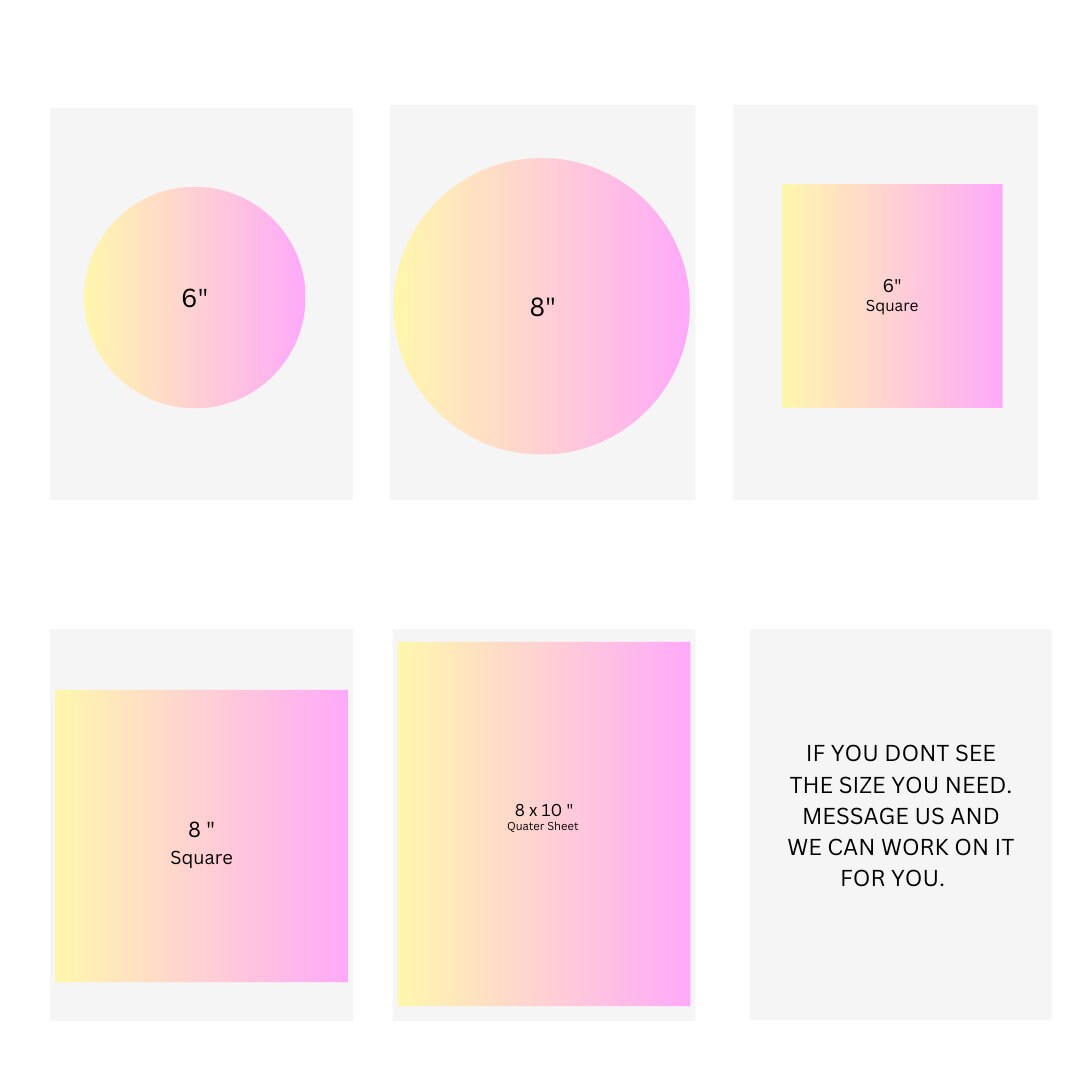 Custom Edible Images Cake Edible Images Cupcakes Edible - Etsy