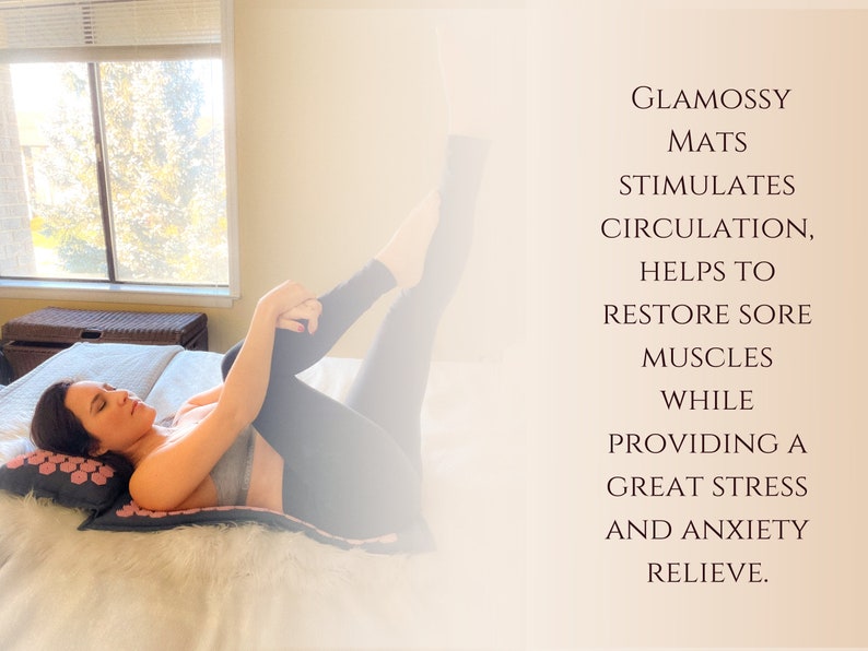 Acupressure Mat, Muscle Relaxation, Stress Relief, Sciatica, Massage ...