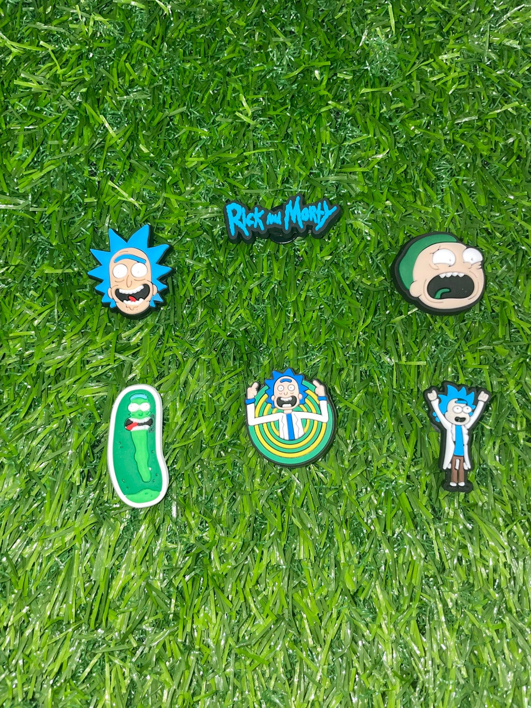 Rick & Morty Croc Charms - Etsy