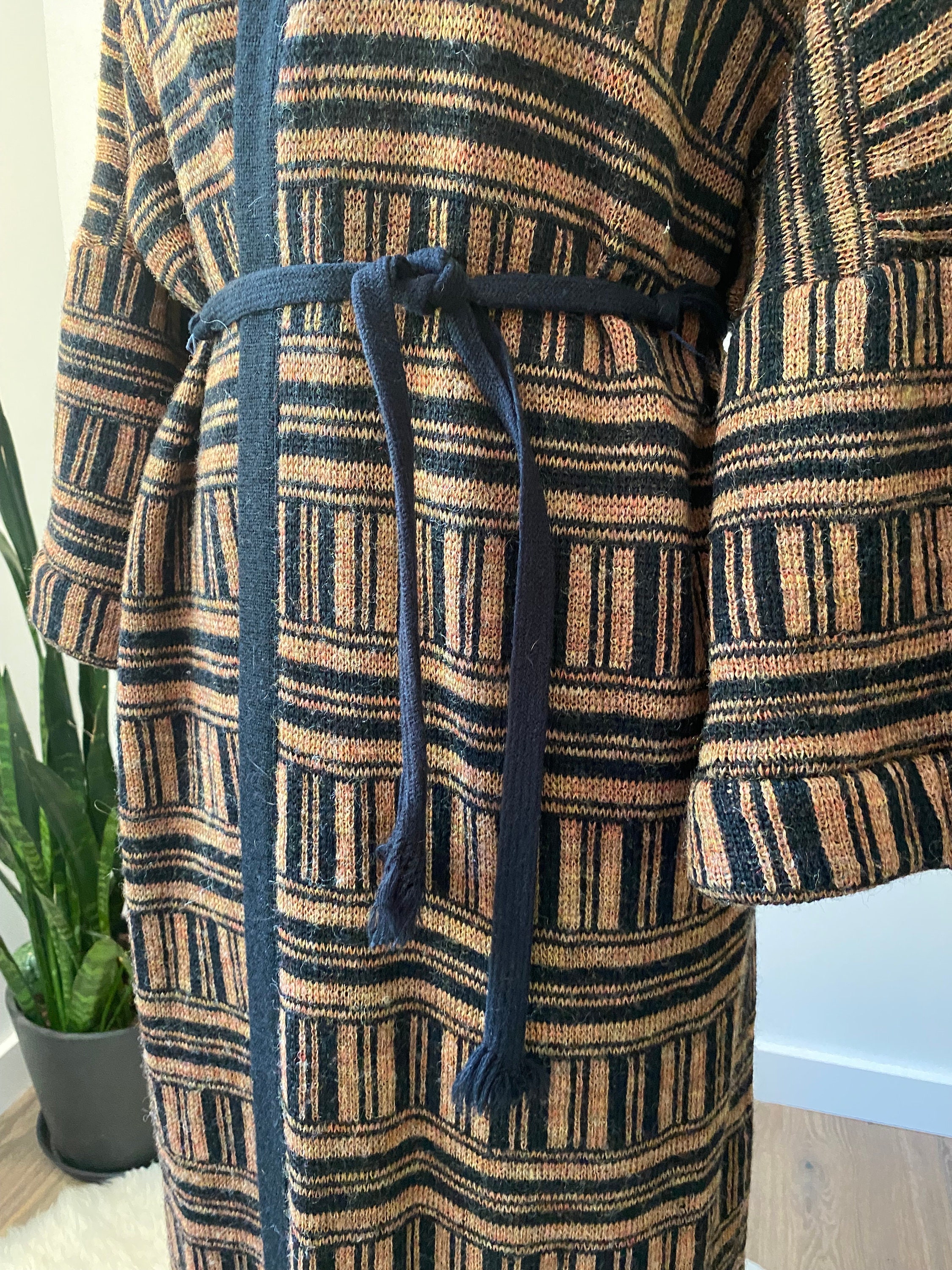 Bill Gibb Rare Designer Vintage 1970s Sweater Robe - Etsy