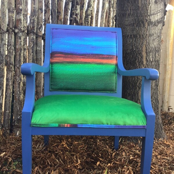 Hand Painted Chair - Etsy