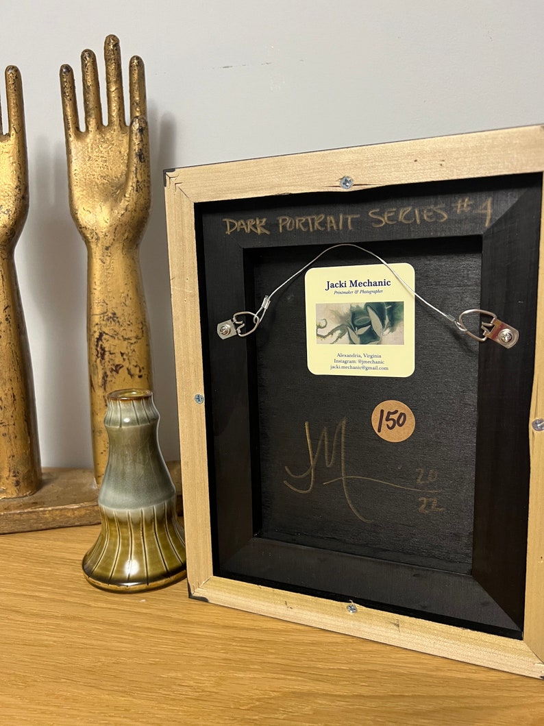 Dark Portrait Series 4 Digitally Altered Photograph, Photography, Wall ...