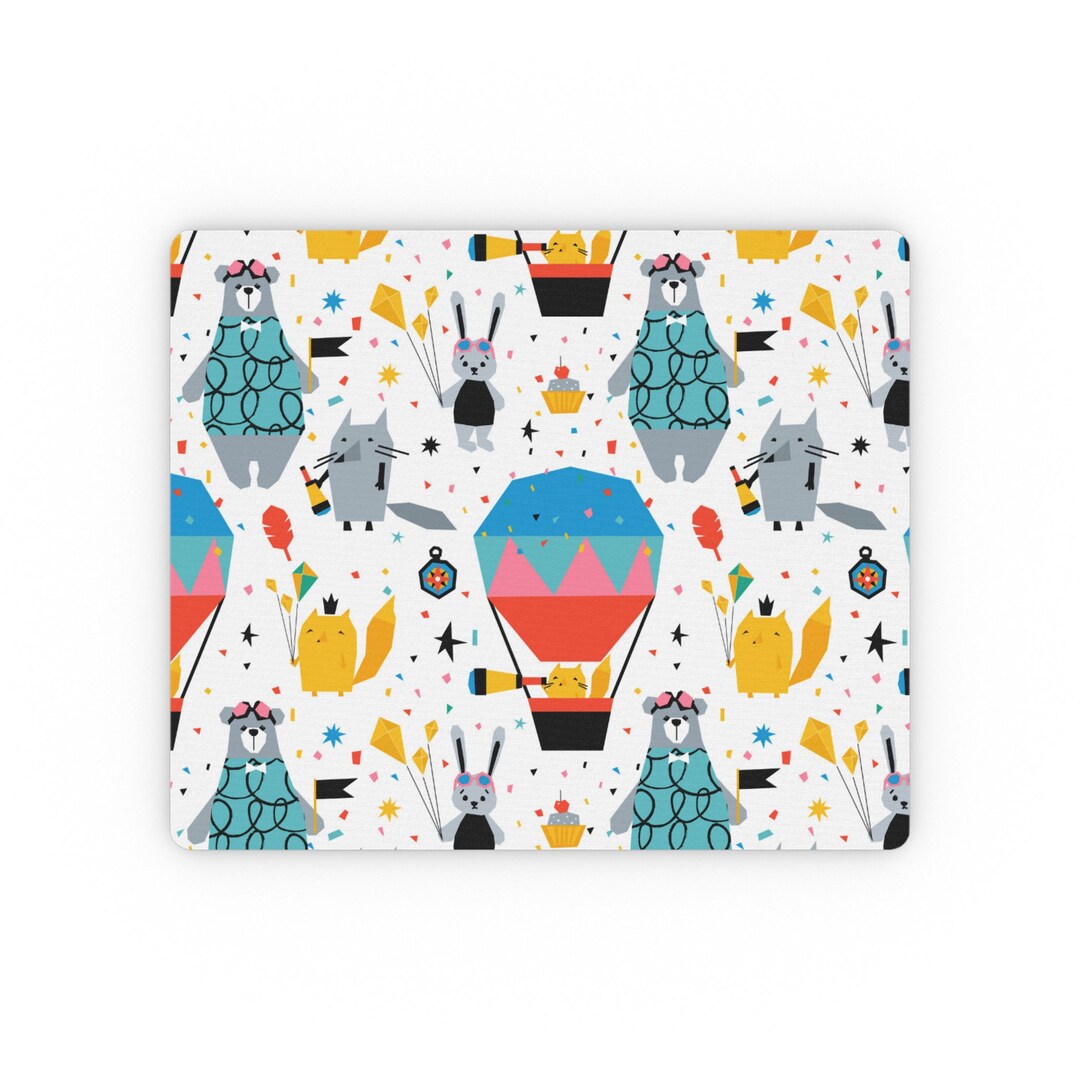 Kids Fun Characters Rectangular Mouse Pad - Etsy