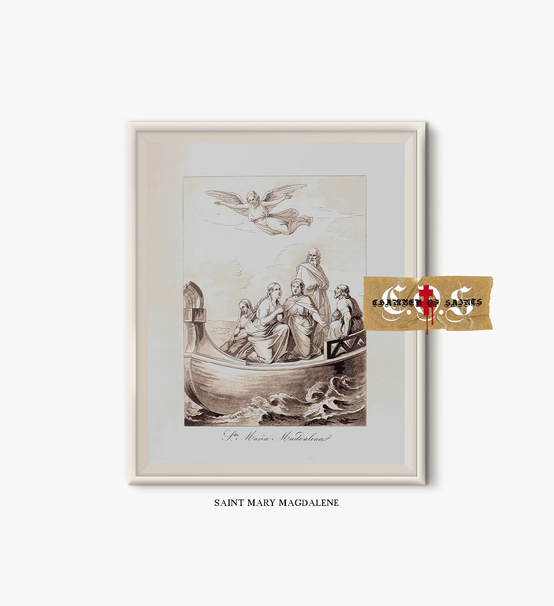Saint Mary Magdalene Print | Vintage Christian Art (digital Download ...