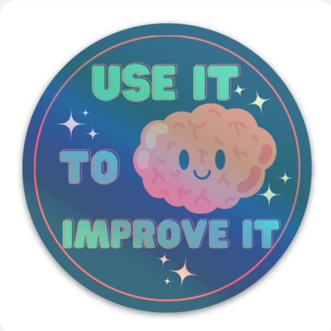 Use It to Improve It - Sticker - Etsy