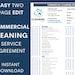 Cleaning Service Quotation Template With Auto Calculation - Editable ...