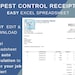 PEST CONTROL Quotation Template | Service Treatment Notice | Pest ...
