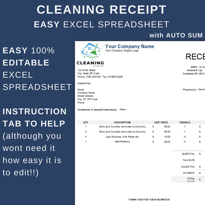 Cleaning Service BUNDLE Template Cleaning Contract Cleaning Quotation ...