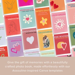 Couples Photobook Canva Template Bundle, Personalize, Coffee Table Book ...