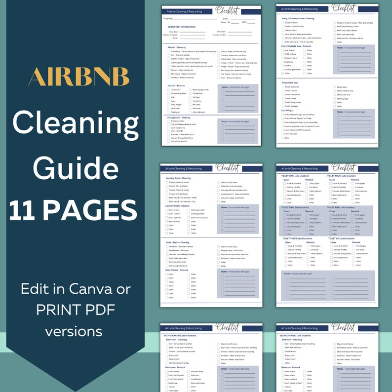 Cleaning & Restocking Template for Commercial Cleaning Services ...