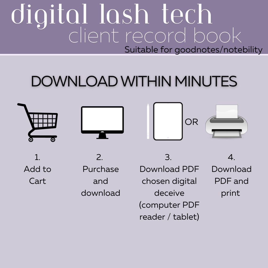 NEW Digital EYELASH CONSULTATION Client Record Book, Client Record ...