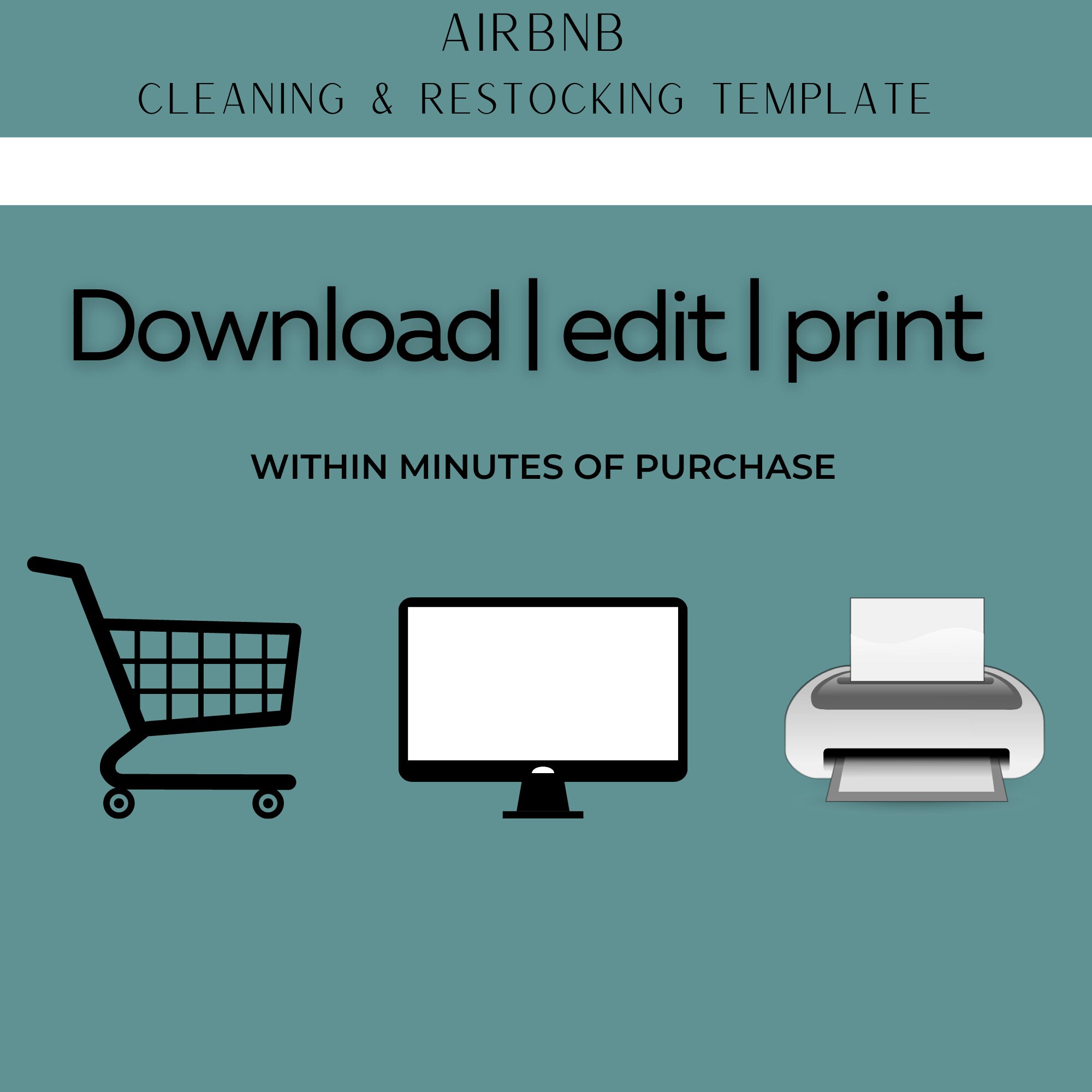 Cleaning & Restocking Template for Commercial Cleaning Services ...