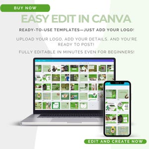Pest Control Canva Templates | 50 Editable Social Media Posts Stories ...