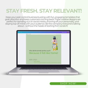 Pest Control Canva Templates | 50 Editable Social Media Posts Stories ...