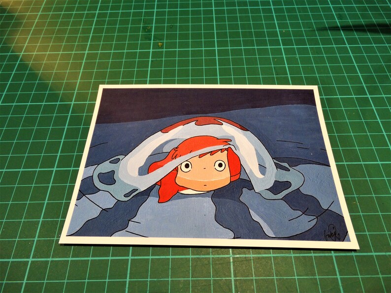 Ponyo Art Print A5 A6 - Etsy