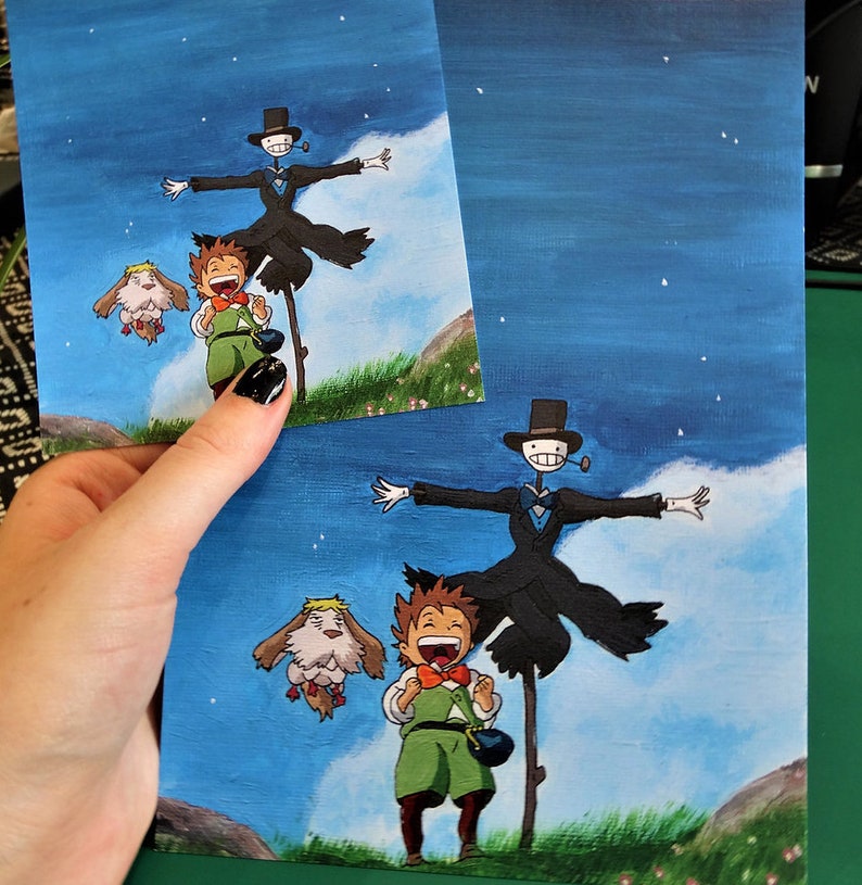 Howls Moving Castle Art Print - Etsy