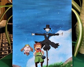 Howl's Moving Castle Art Print Studio Ghibli Howl Jenkins Pendragon ...