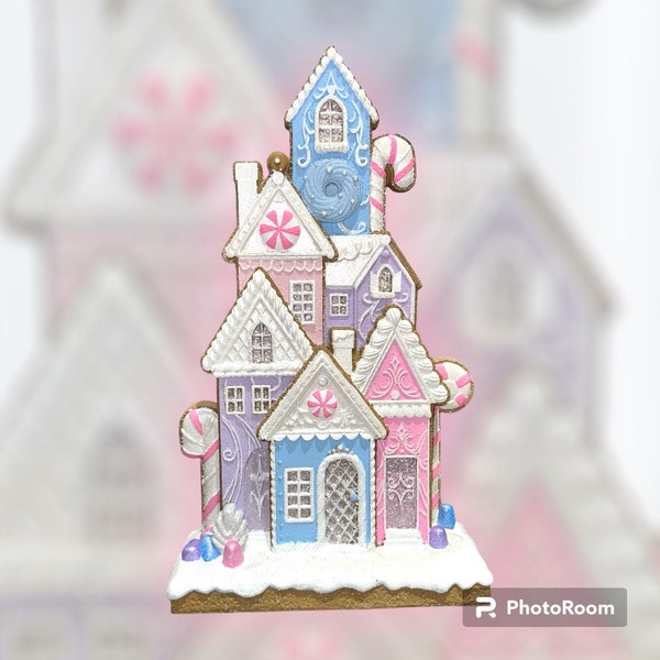 Pastel Gingerbread House - Etsy