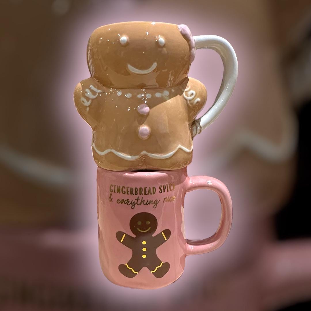 Viral Pink Gingerbread Mugs - Etsy
