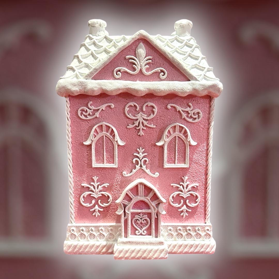 Pink Gingerbread House - Etsy