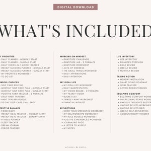 Soft Life Planner Printable Self Care Routine Self Love - Etsy